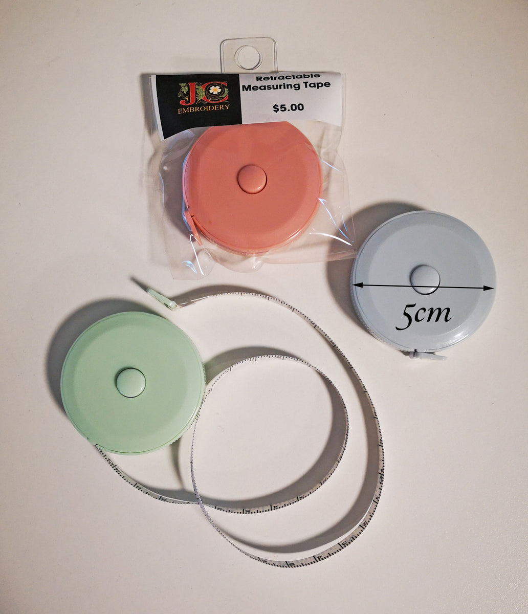 Retractable Measuring Tape – JC Embroidery NZ